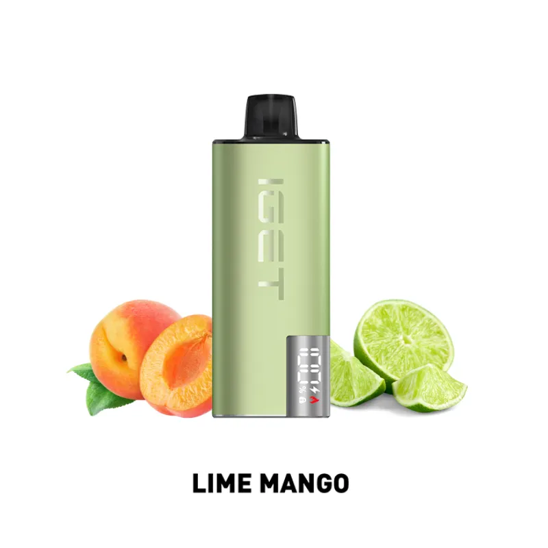 IGET EDGE LP10000 KIT - ライムマンゴー｜交換式Pod＆メタル外観で高級感UP【爆売れ・SNS注目】