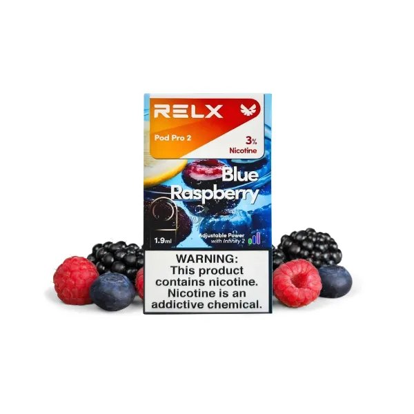 RELX Infinity 2 交換用Pod ブルー・ラズベリー – 甘酸っぱくクセになる味