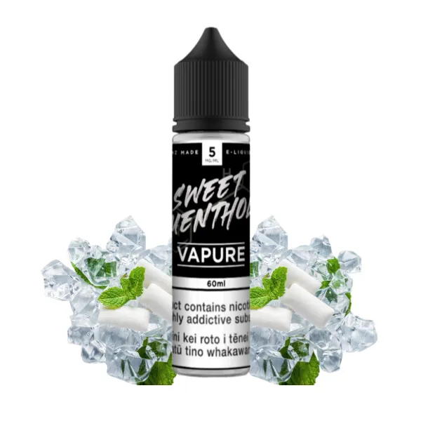 Vapure Freebase Sweet Menthol 60ml｜まろやかメンソール味｜VPZ JP